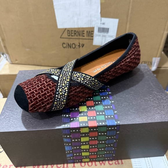 bernie mev. | Shoes | Bernie Mev Point Cognac Velvet Flats Loafers Us 7 ...